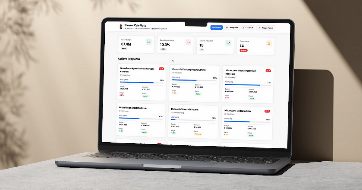 Steve: je persoonlijke calcMate | DX-Solutions
